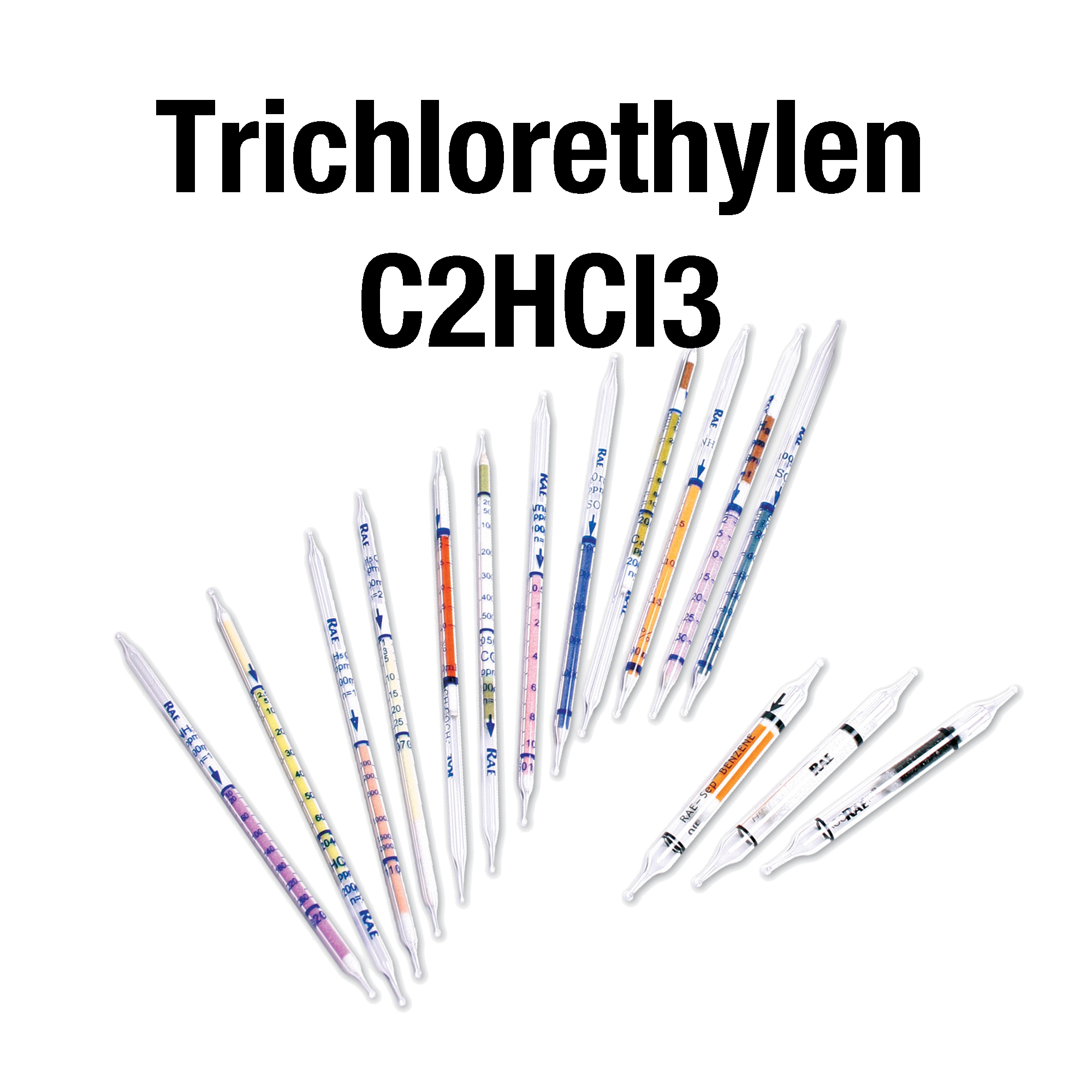 Prüfröhrchen Trichloretyhlen C2HCl3 Gasprüfröhrchen von Honeywell ...